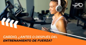¿Cuándo hacer cardio, antes o después de hacer pesas? | EAD